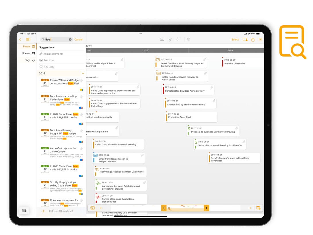 TimelinePad — LIT SOFTWARE